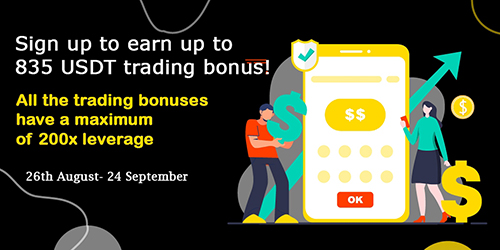 Sign up to earn up to 835 USDT trading bonus! | LBank