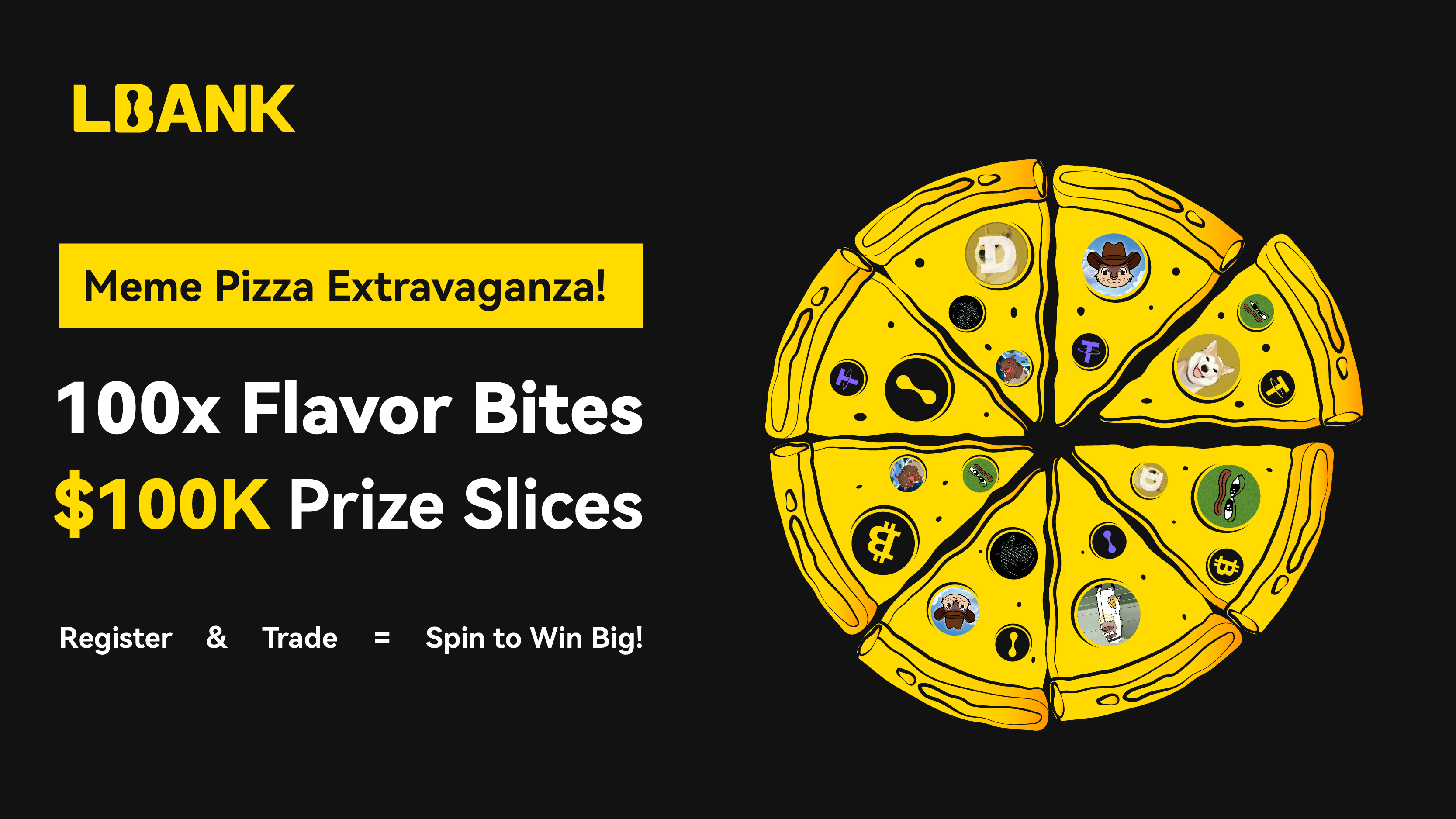 Meme Pizza Extravaganza:100x Meme Toppings | LBank